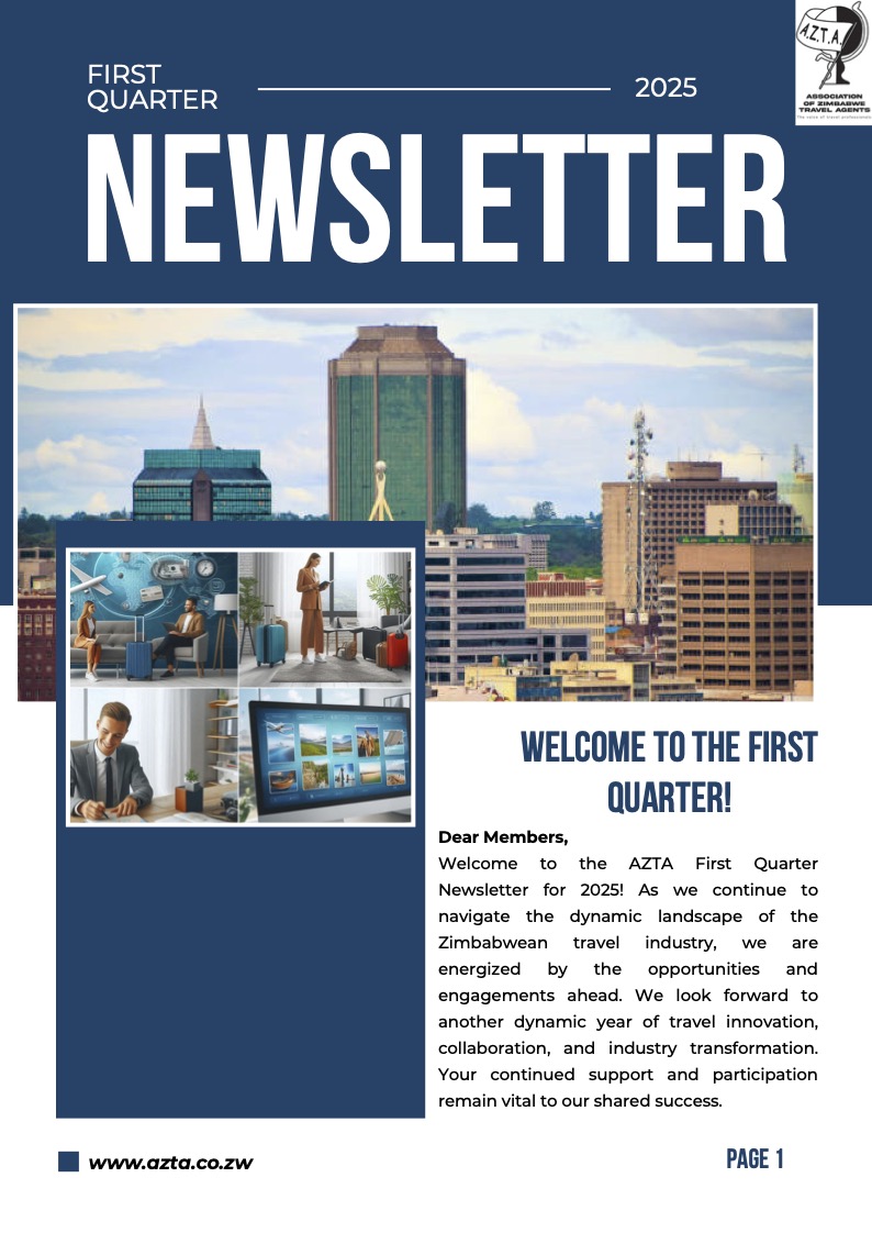 First Quarter Newsletter – Association of Zimbabwe Travel Agents